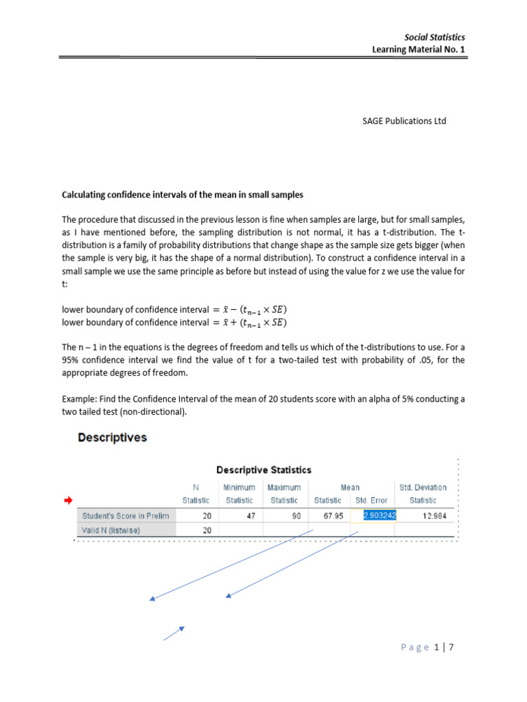LM 10 Supplementary-Readings | PDF | Standard Deviation | Errors And ...