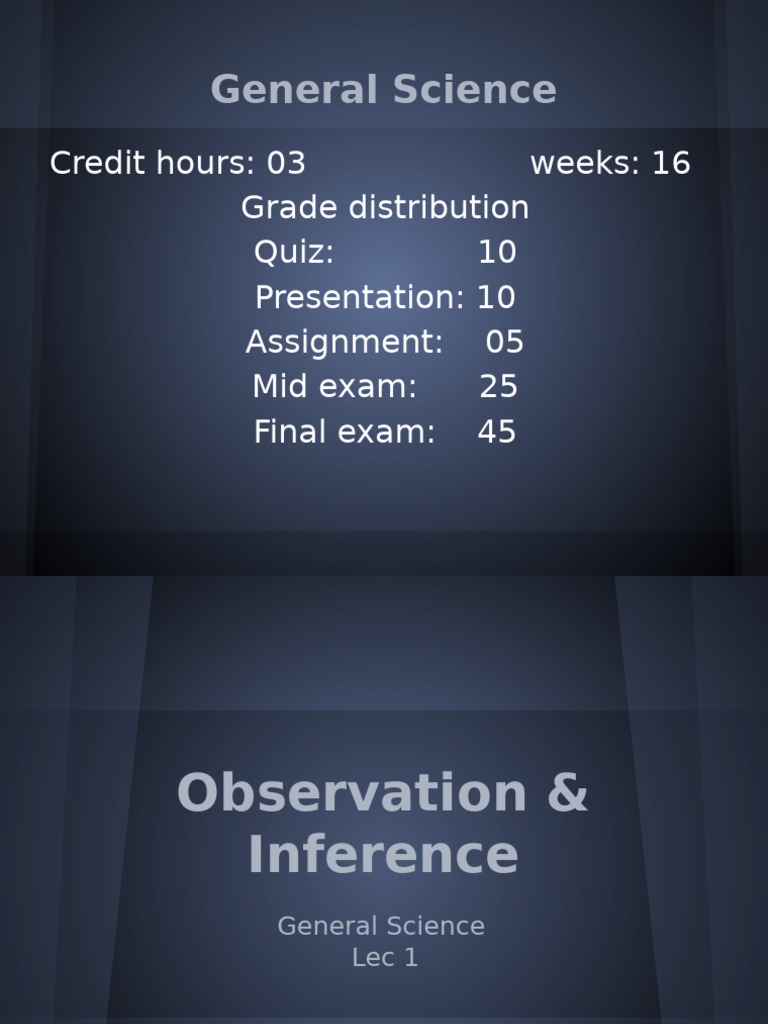 Science Observations and Inferences Guide | PDF | Inference | Observation