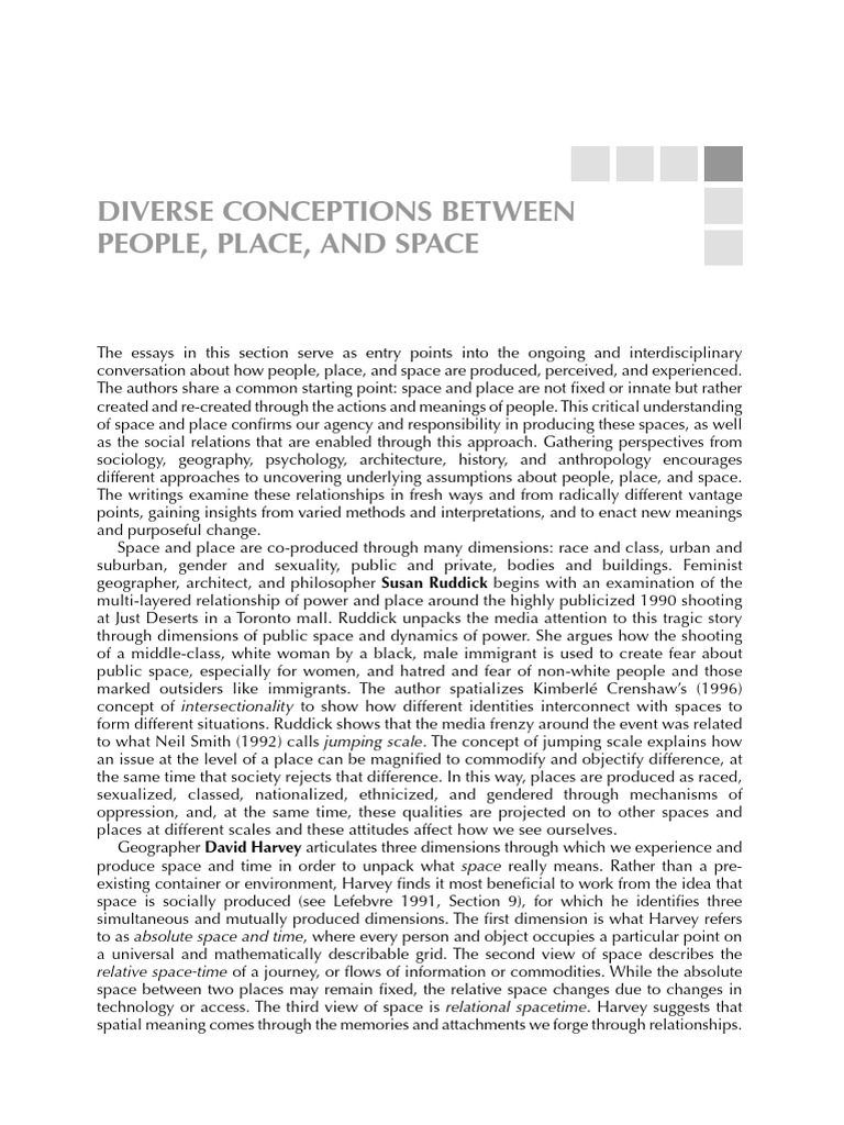 Simeon (Z) Kuria - Space and Place | PDF | Space | Spacetime