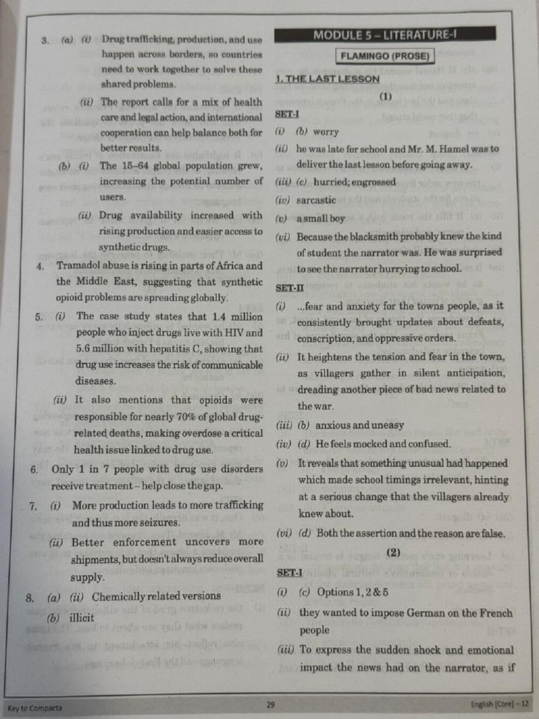 Answer Key of CH 1 2 and 3 | PDF