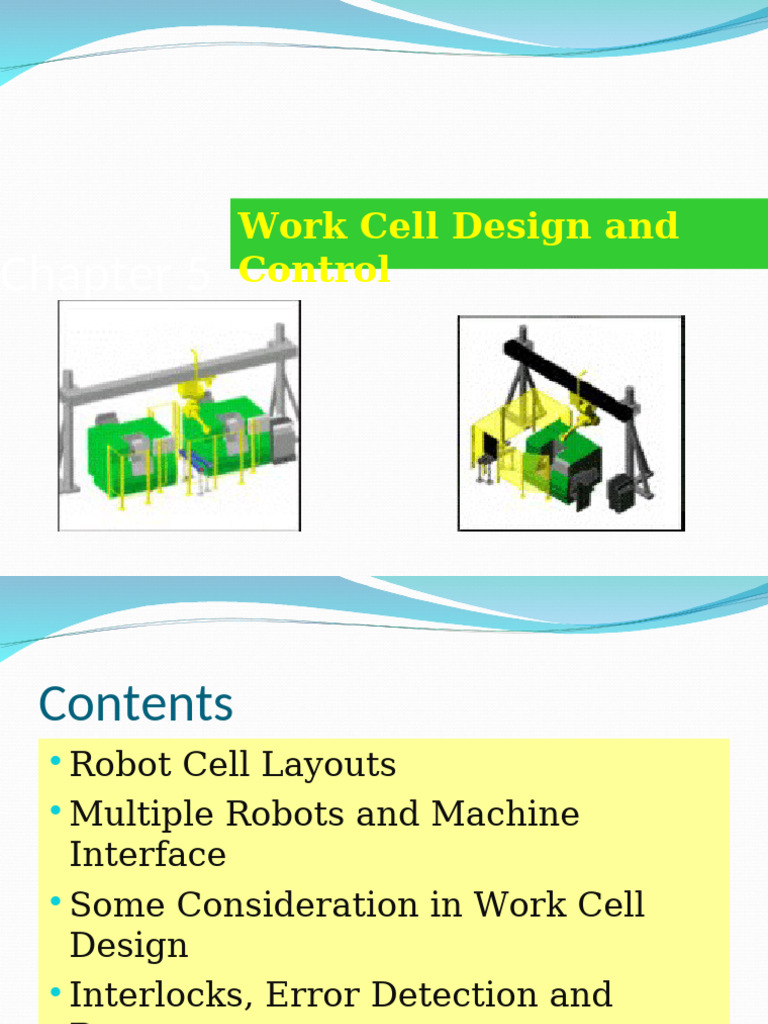 Robot Cell Layouts and Interlocks | PDF