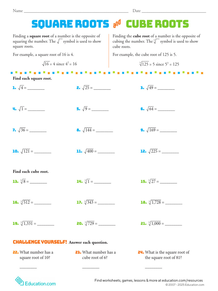 Building Exponents Squares Cubes Roots | PDF | Chess Theory | Chess