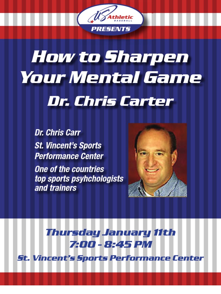 Dr. Chris Carr | PDF | Sports | Psychology