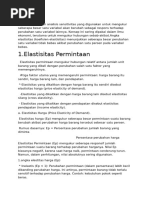 Berikanlah Contoh Dari Barang Yang Elastis Dan Inelastis Permintaan Dan ...