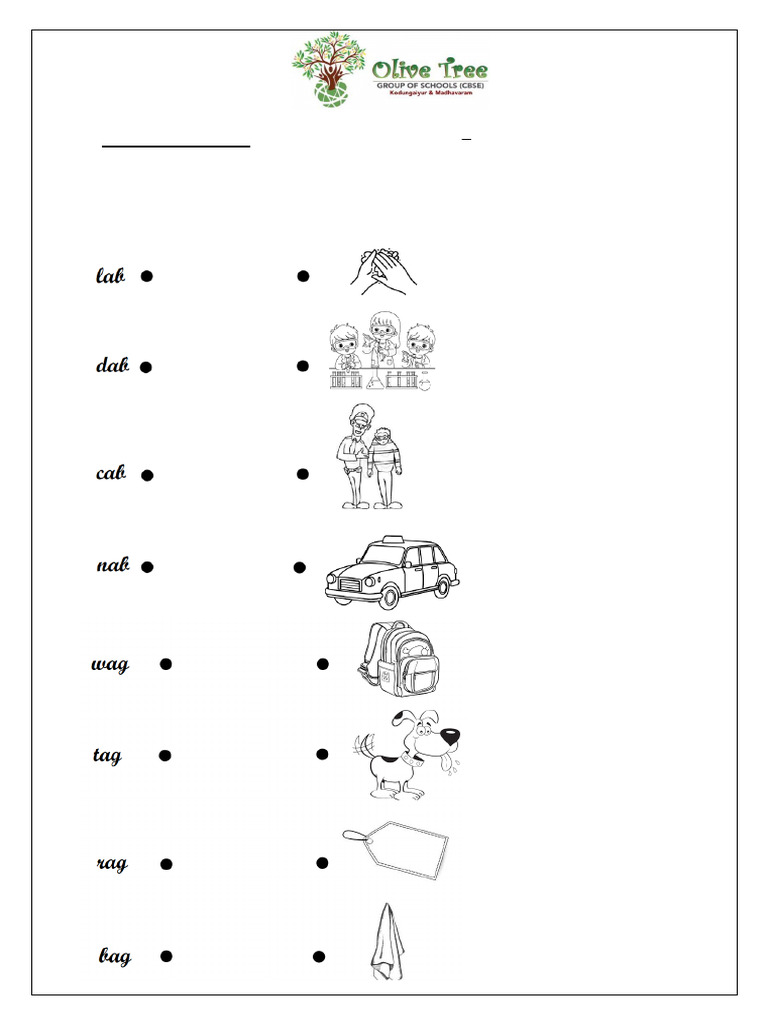 UKG English Worksheet: Question Bank | PDF