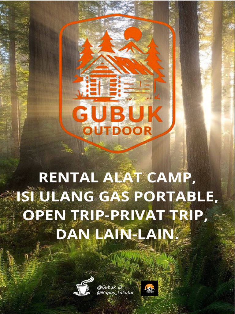 Rental Alat Camp, Isi Ulang Gas Portable, Trip, Dan Lain-Lain ...