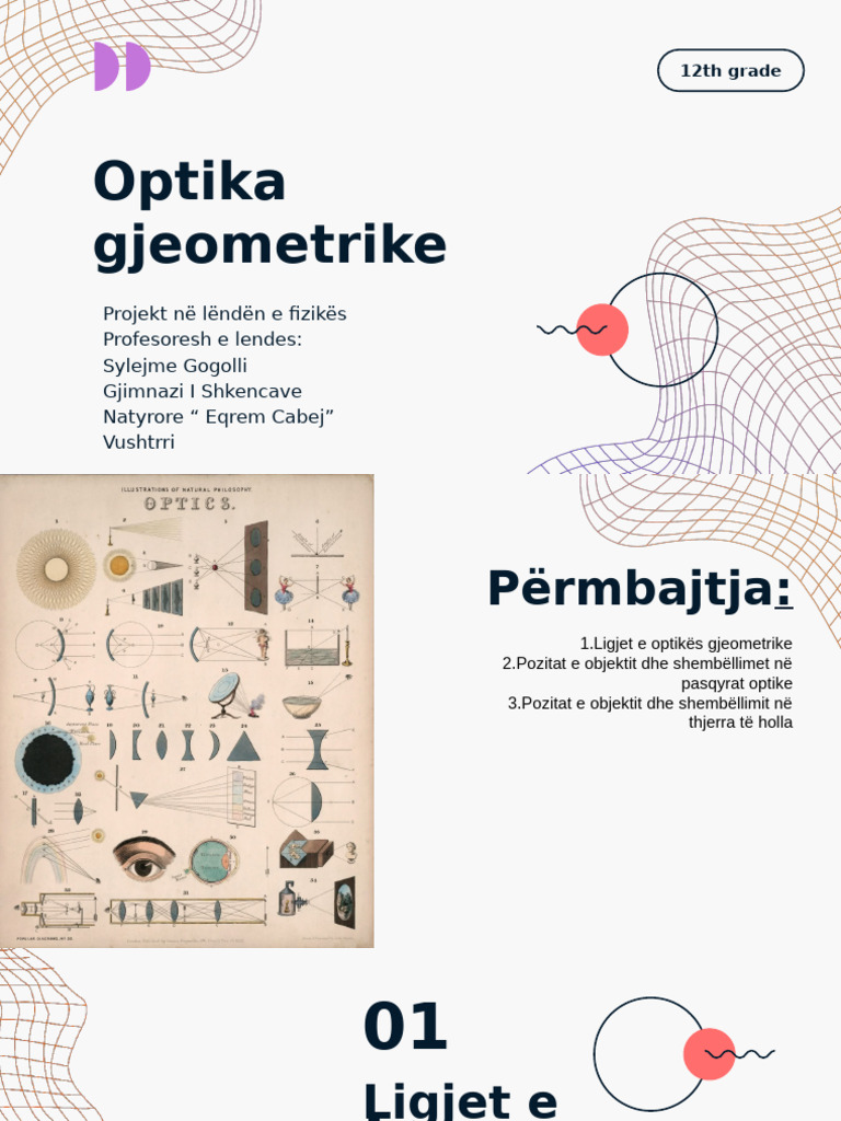 Fizike-Optika Gjeomterike | PDF