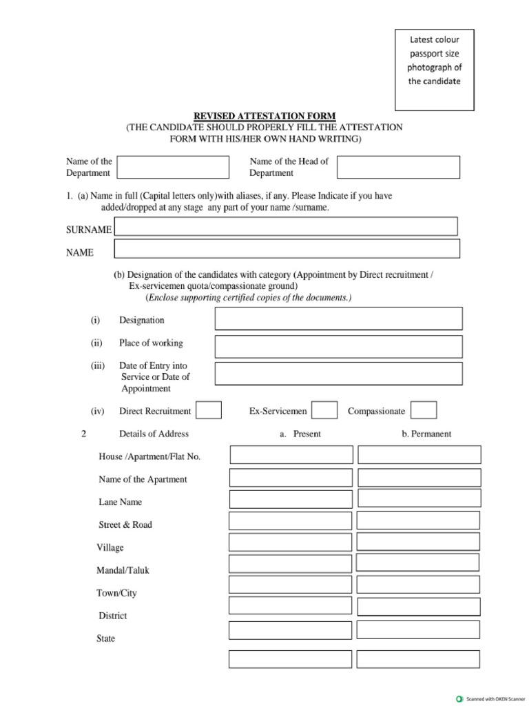 Revised Police Verification | PDF