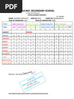 Kenyan Secondary School Grading System | PDF