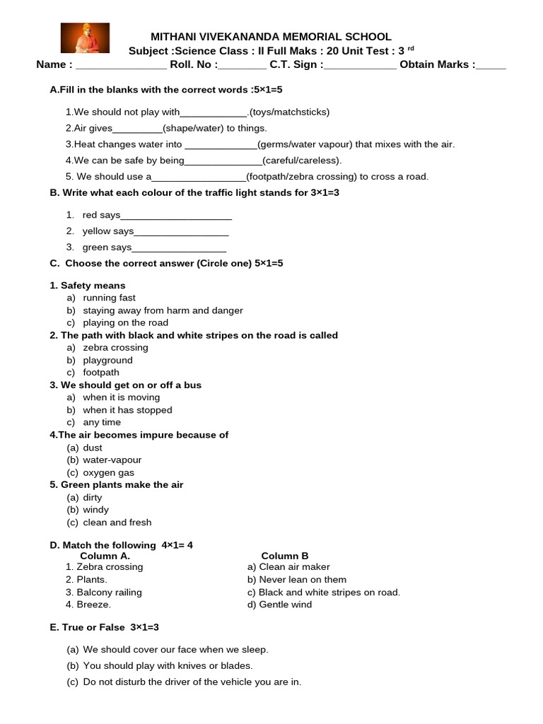 Class 4 Science Pdf