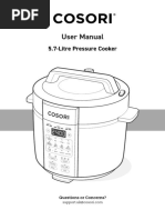Cooks Essentials 99700 Pressure Cooker Manual | PDF | Pressure Cooking
