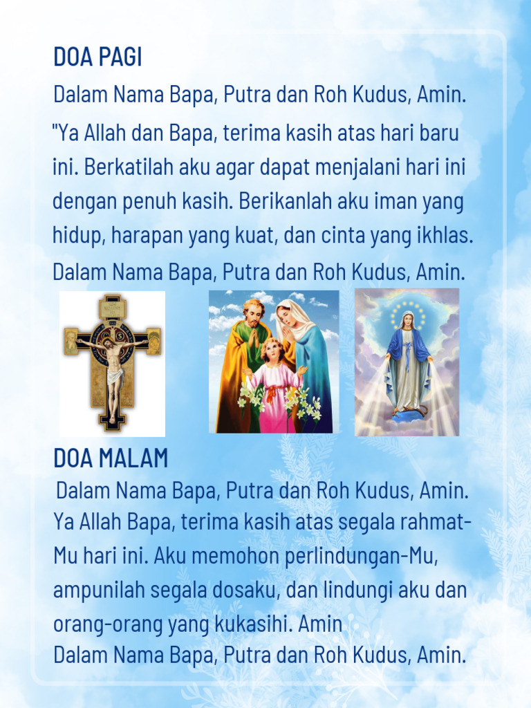 Doa Angel Dan Carlo | PDF