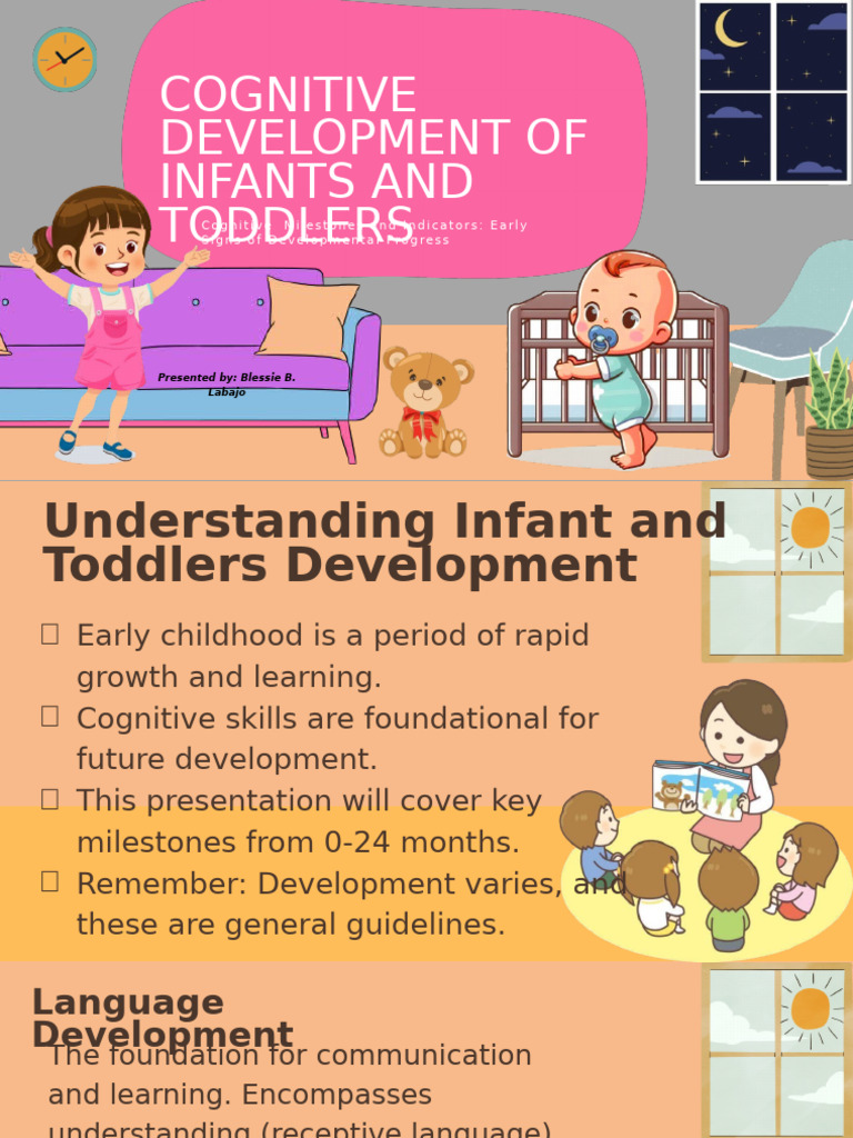 Infant and Toddler Cognitive Milestones | PDF | Language Development ...