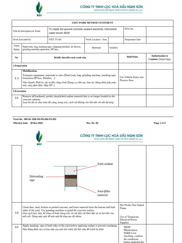 SWMS | PDF
