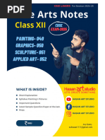 Painting Notes Class 12 | PDF