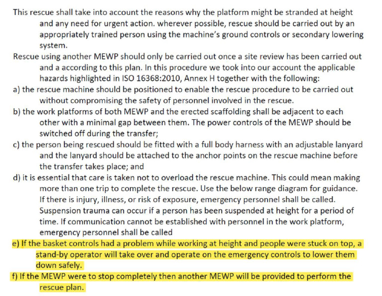 MEWP | PDF