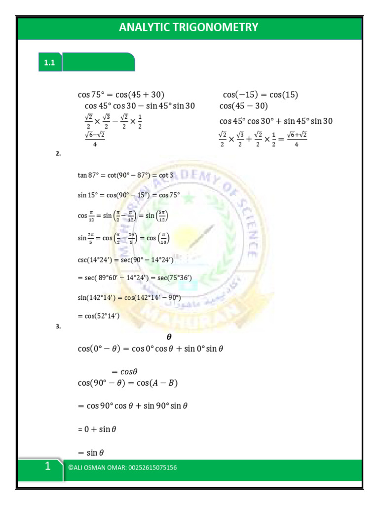 Chapter 1 Full Exercise Solved | PDF | Elementary Geometry ...