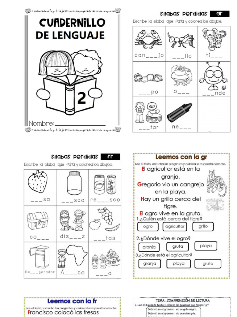 Cuadernillo de Combinaciones T 2 F T G D | PDF