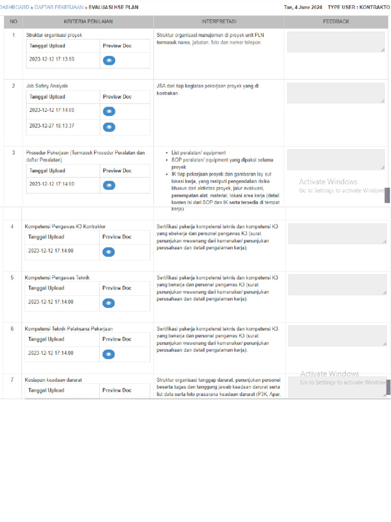 Form Hse Plan | PDF