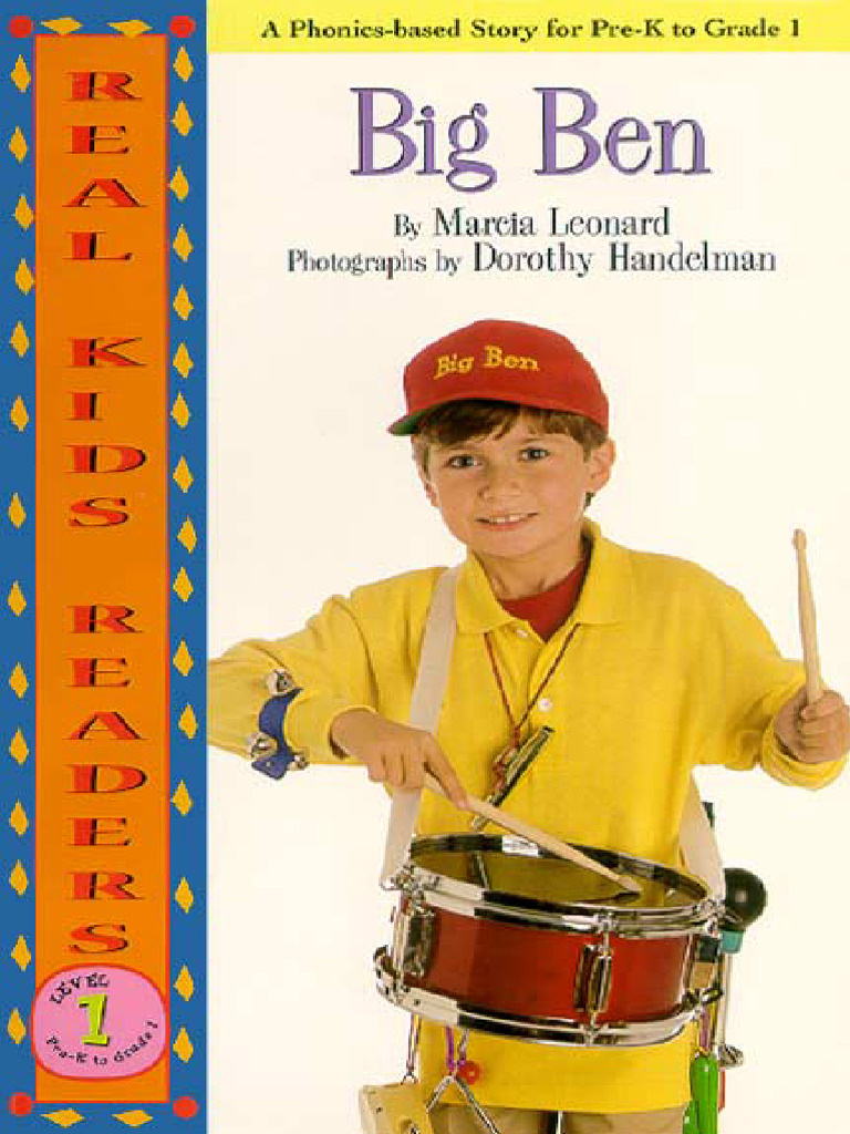 Level 1 Real Kids Reader - Big Ben | PDF | Consonant | Linguistics
