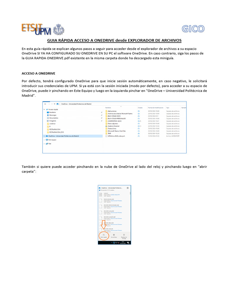 Acceso Onedrive | PDF | Archivo de computadora | Zip (formato de archivo)