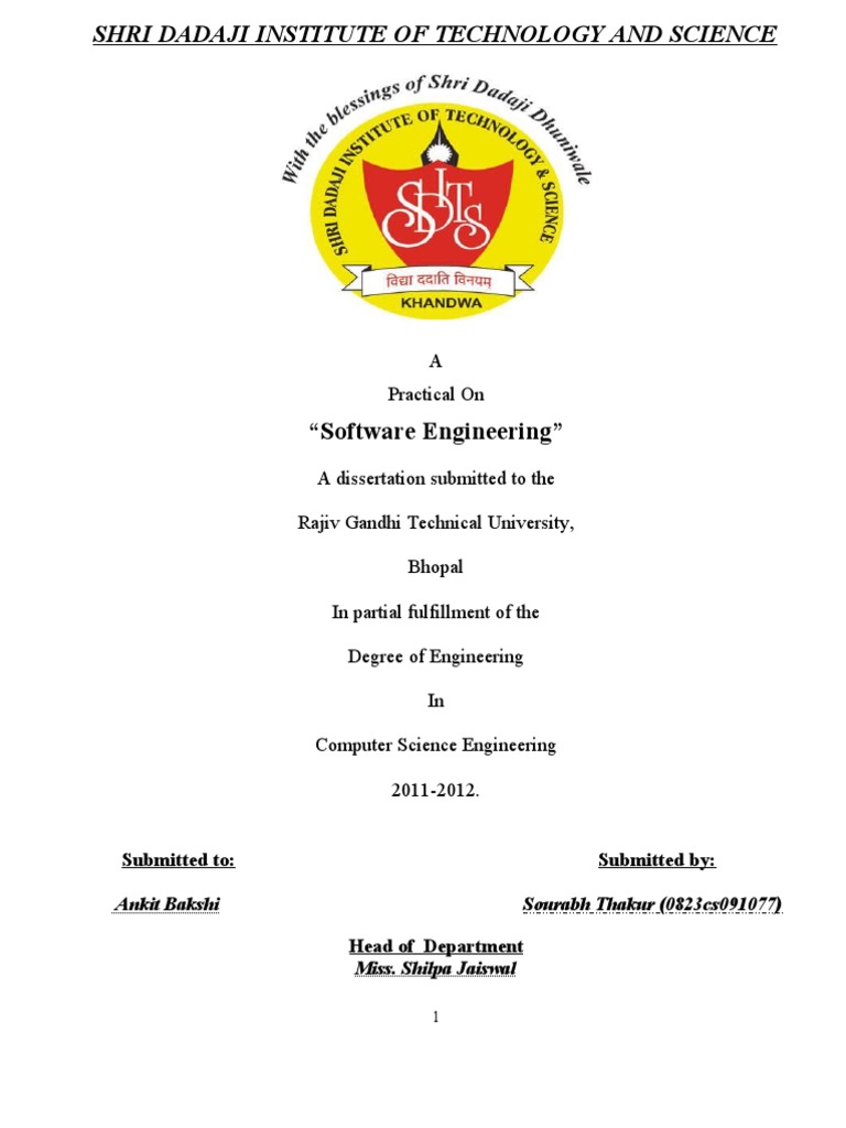 "Software Engineering": A Practical On | PDF | Class (Computer ...
