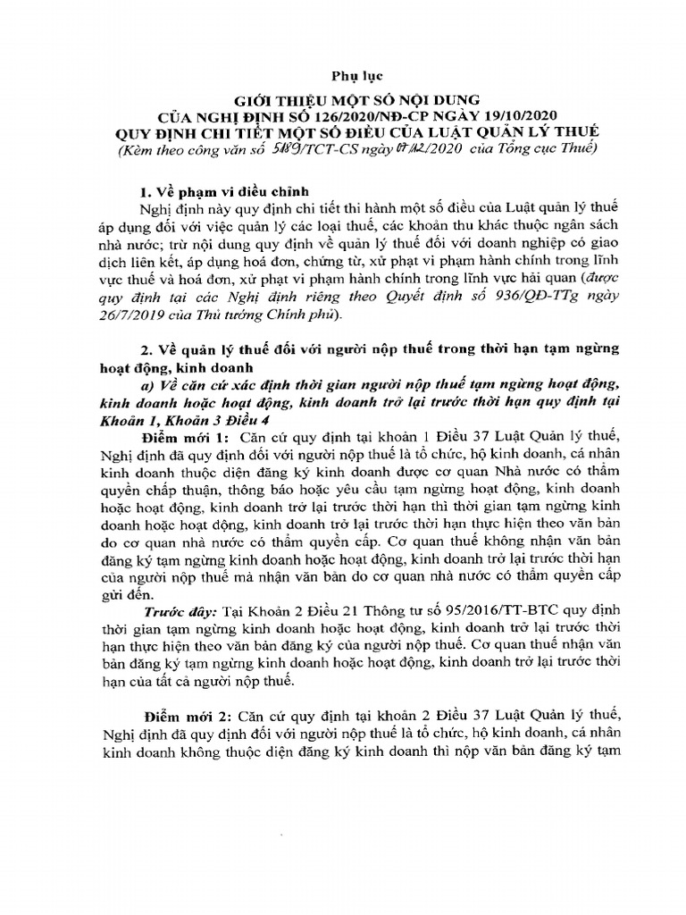 126 - 2020 CV 5189 Gioi Thieu Diem Moi | PDF