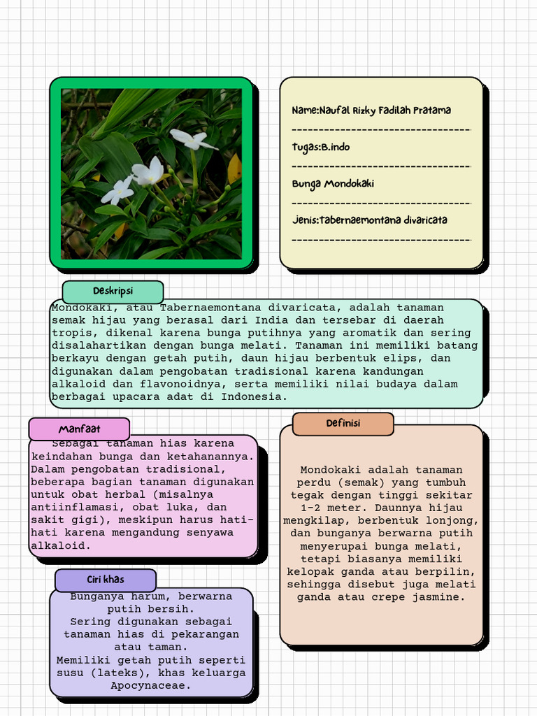 Infografis Tanaman | PDF