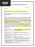 PAS-4 Private Placement Offer Letter | PDF | Stocks | Securities (Finance)