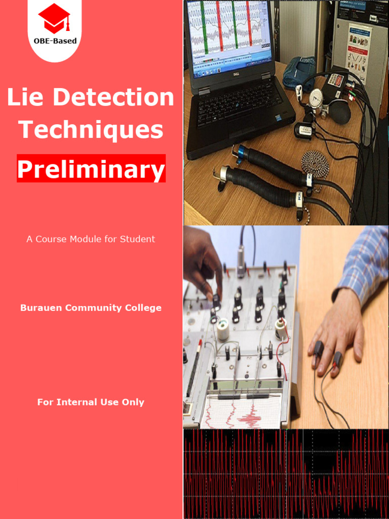 Lie Detection Techniques Course Module | PDF | Lie | Polygraph