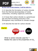 Laboratory Preparation of Carbon Dioxide | PDF