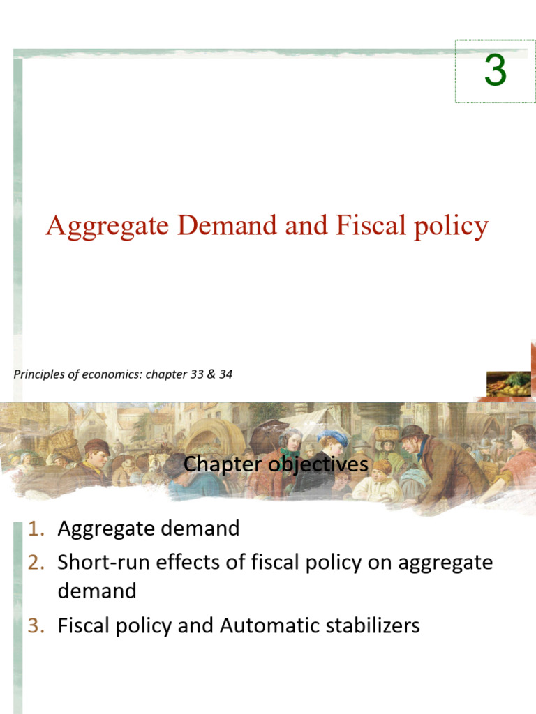 Aggregate Demand & Fiscal Policy Overview | PDF | Fiscal Multiplier ...
