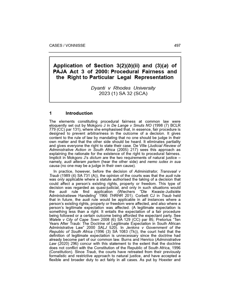 Barrie 2025 Application of Section 3 (2) (B) (Ii) and (3) (A) of Paja ...