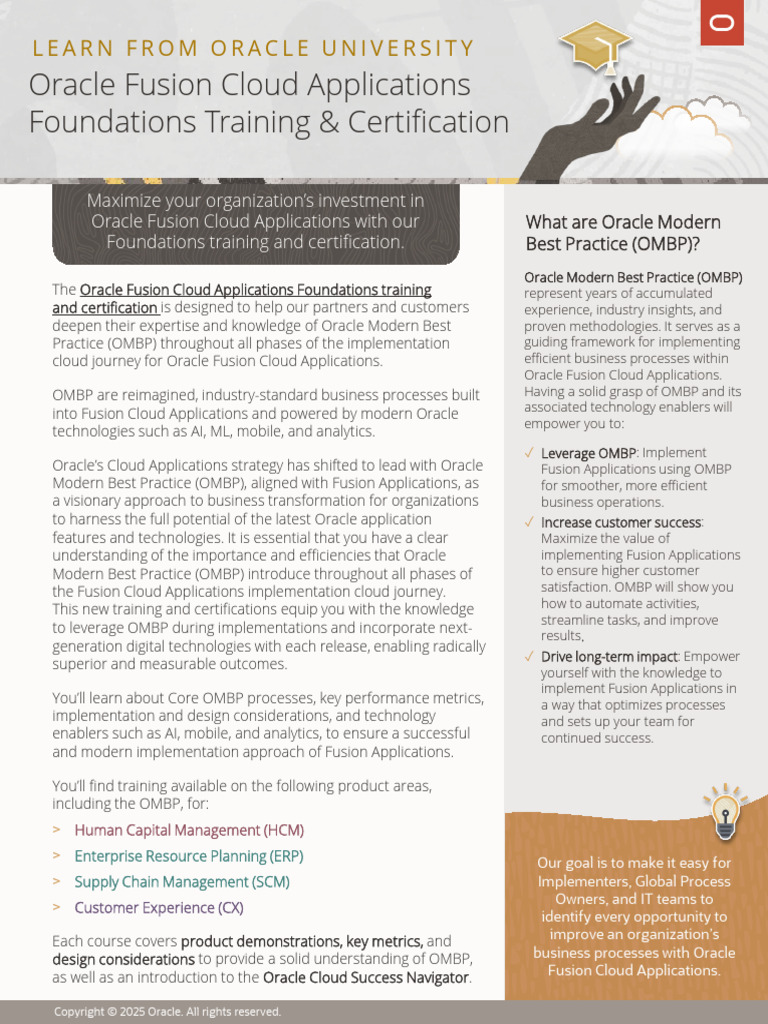 Oracle Fusion Applications Foundations Training | PDF | Cloud Computing ...