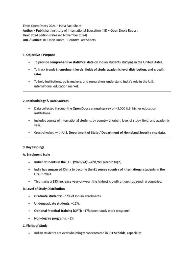 India Fact Sheet | PDF | Economies
