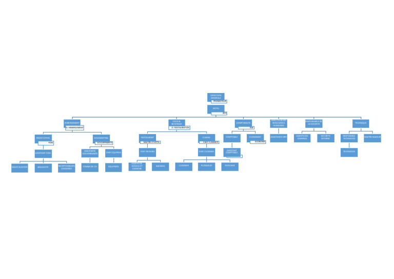 Organigramme de l'Hôtel Dex | PDF