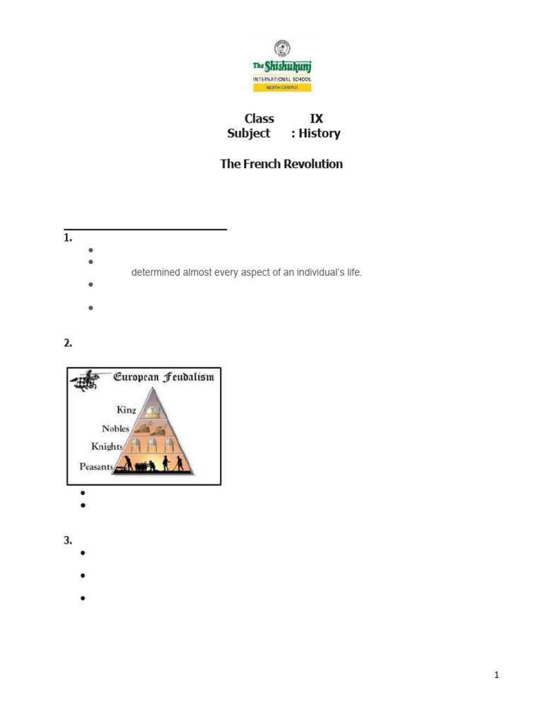 Summary IX-The French Revolution | PDF | French Revolution | Napoleon