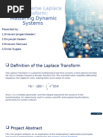 Laplace Transform Cheat Sheet | PDF