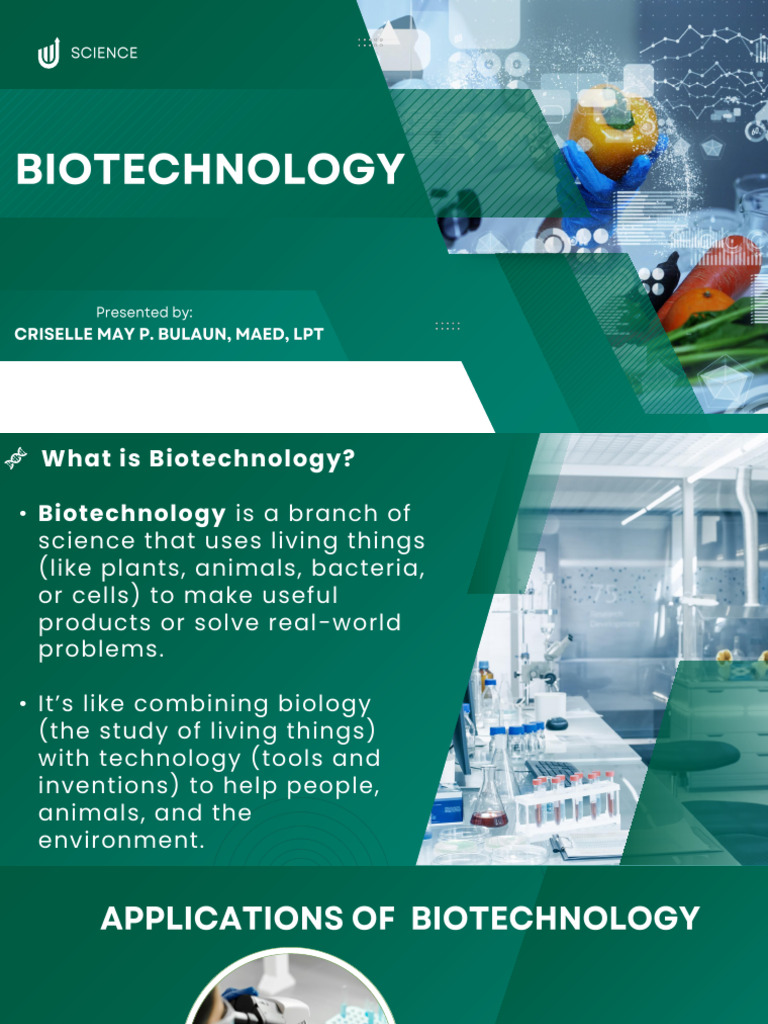 Introduction to Biotechnology Basics | PDF