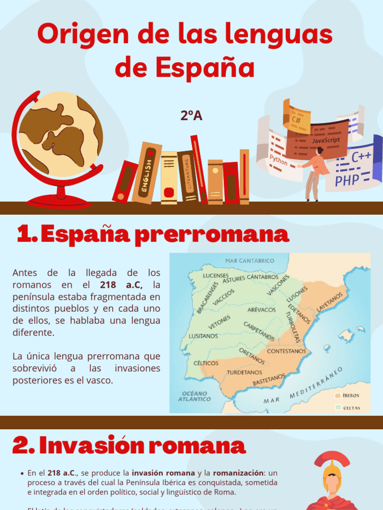 Origen y evolución de las lenguas en España | PDF | latín | Lengua española