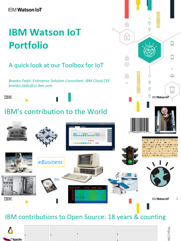 Java2Days-Watson IoT Platform Overview and HandsOn Lab-Oct2017 | PDF | Internet Of Things ...