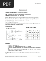 2 Bit Magnitude Comparator (Boolean Theorem) | PDF | Digital ...