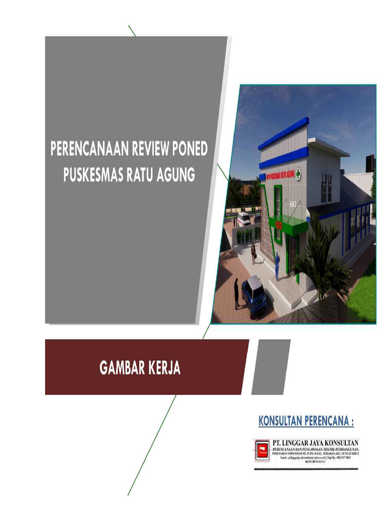 Gambar Uptd Puskesmas Ratu Agung Arsitektur | PDF