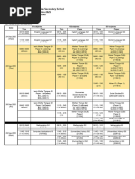 JC Written Exams Timetable 2025 | PDF | Qualifications