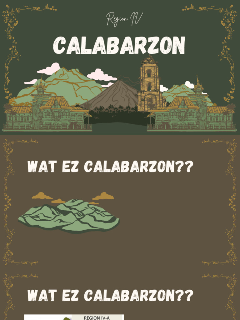 Exploring CALABARZON Provinces | PDF