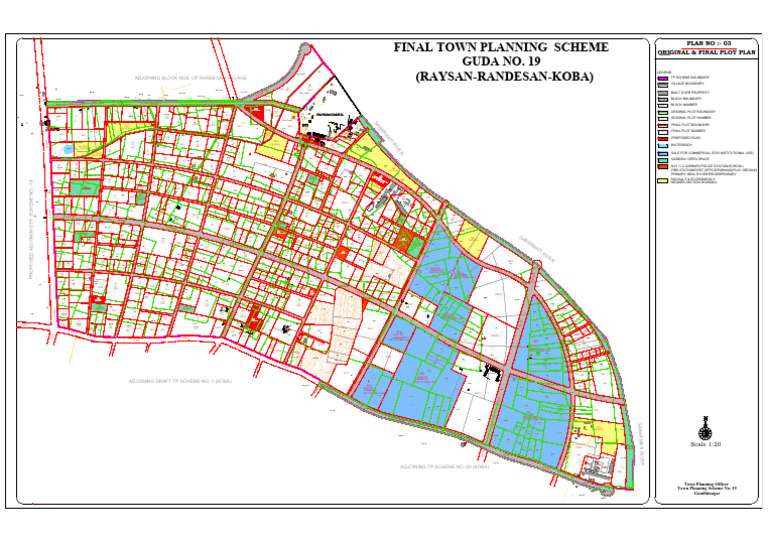 Final Town Planning Scheme Guda No. 19 (Raysan-Randesan-Koba) | PDF