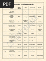 Statutory Payment Due Dates Chart | PDF | Government Finances | Taxes