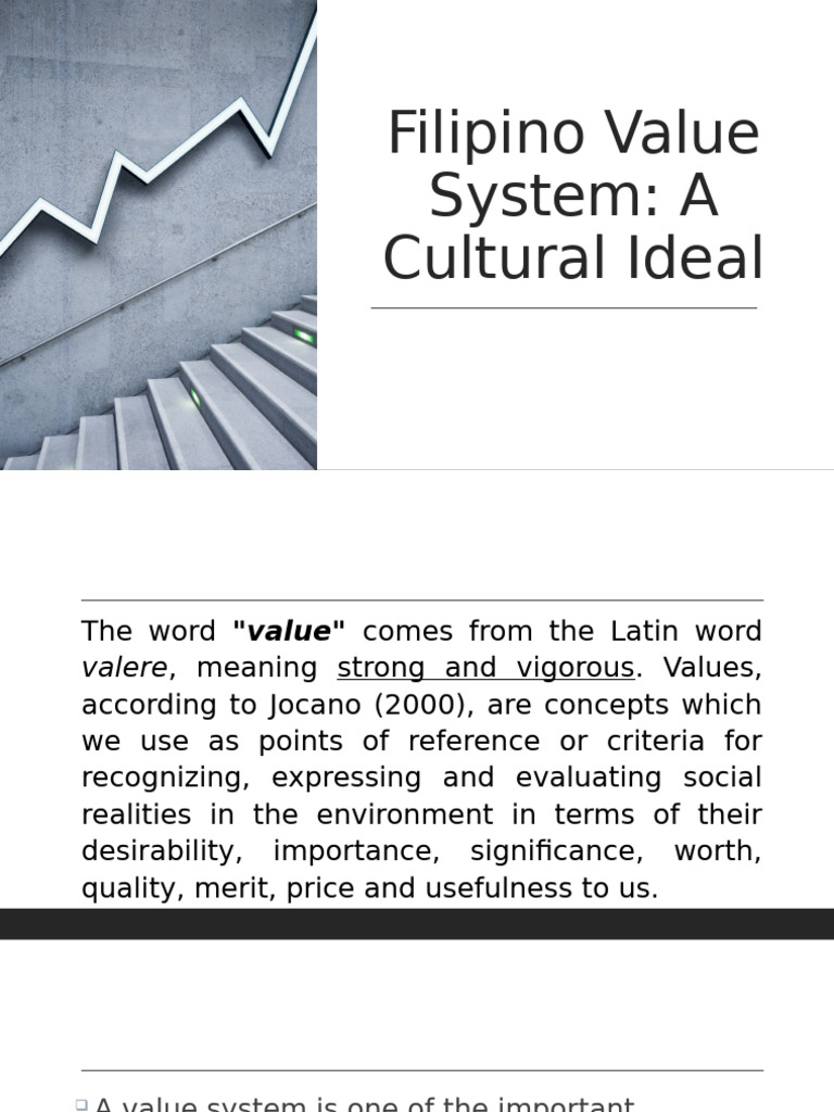 Filipino Value System Explained | PDF | Luck | Value (Ethics)