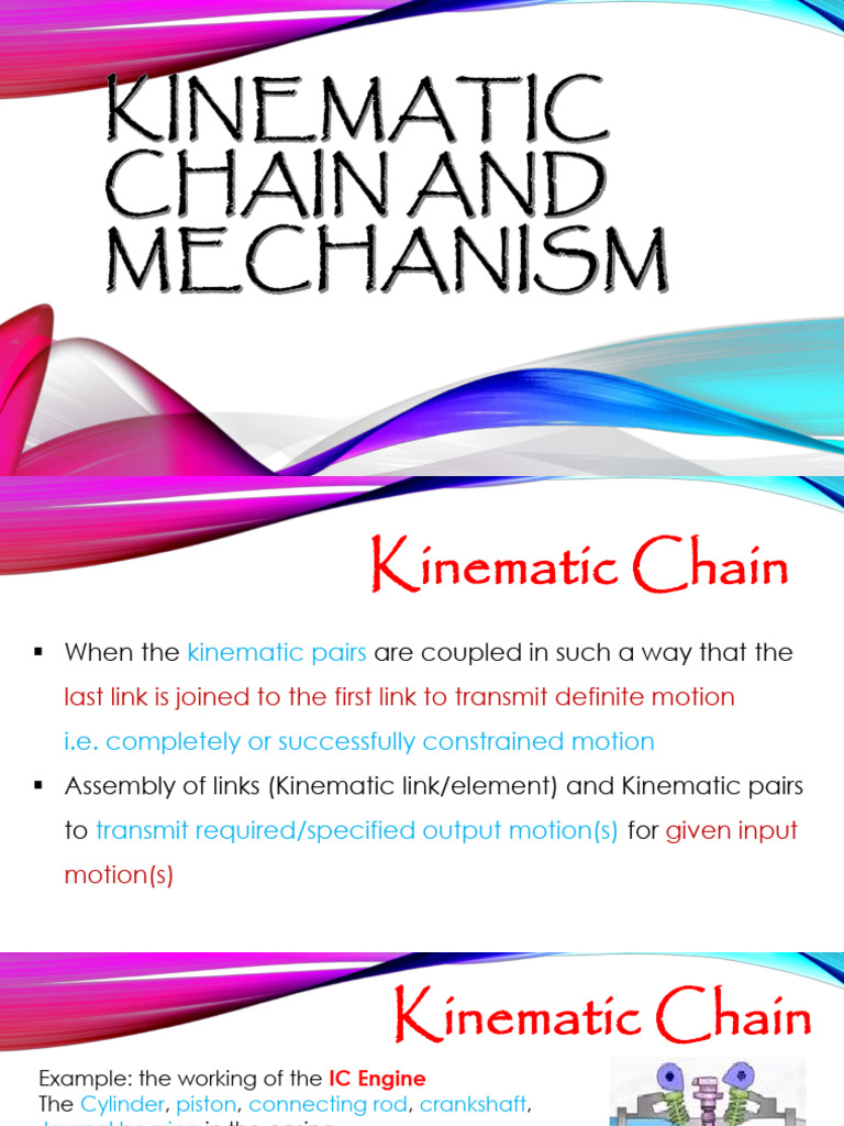 Four-Bar Mechanism Overview | PDF | Motion (Physics) | Mechanical ...