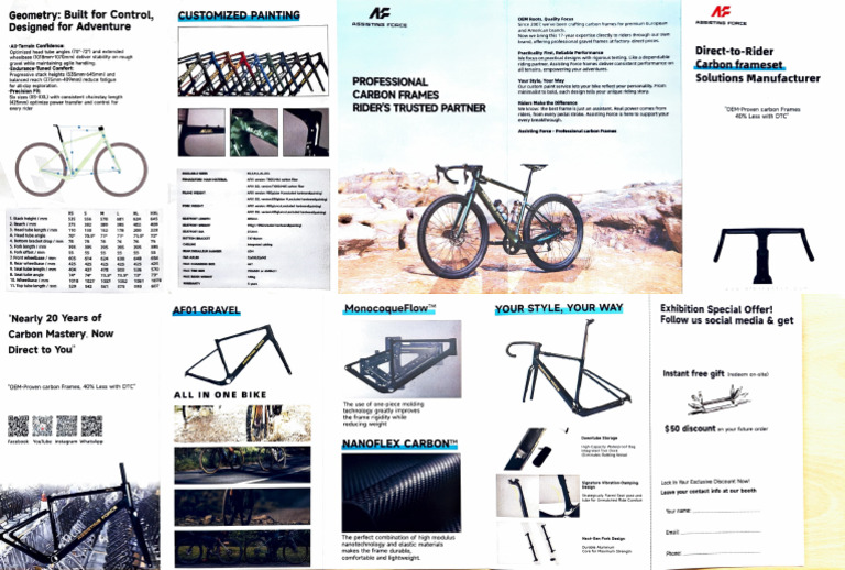 Assisting Force AF01 Gravel Frame | PDF | Land Vehicles | Vehicle ...